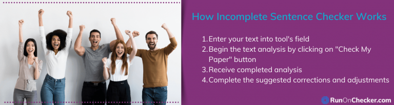 Effective Incomplete Sentence Checker | Run on Checker