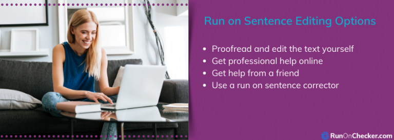 Tips on How to Correct Run on Sentences | Run on Checker
